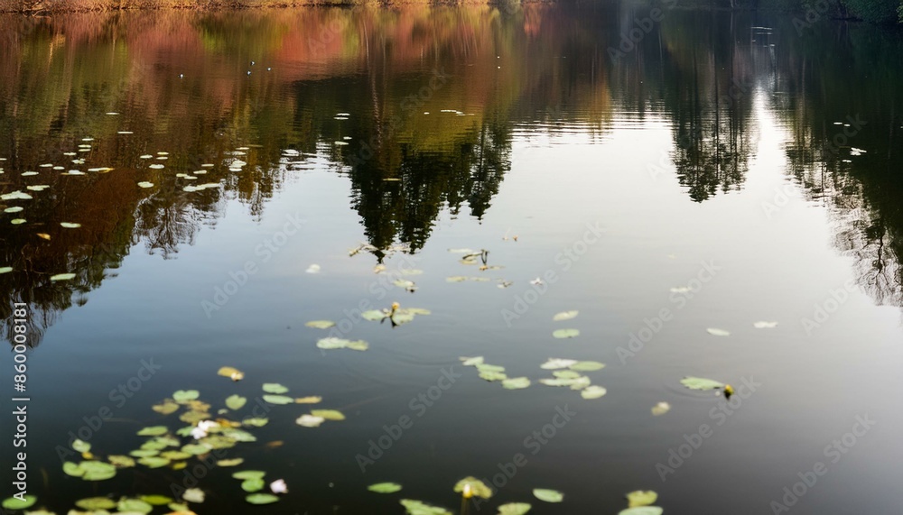 reflection of trees in water, reflection of trees in the lake wallpaper ...