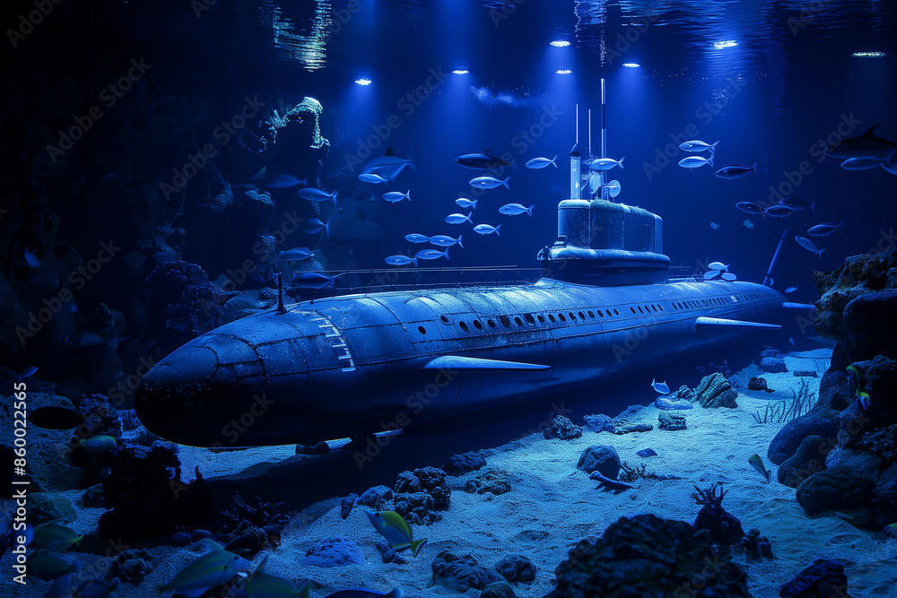 Deep Sea Discovery: Submarine Exploration in the Mysterious Blue Depths ...