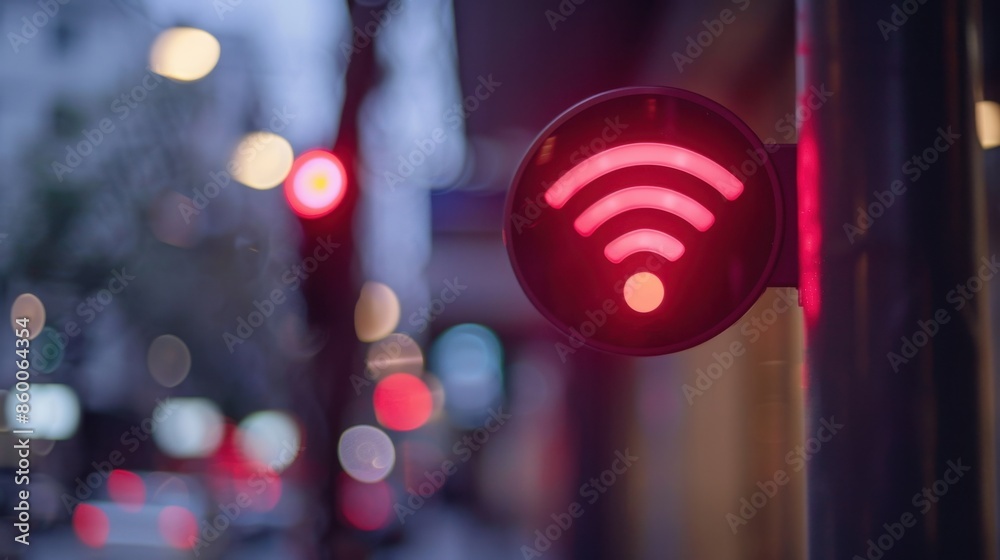 Public area Wi-Fi hotspot station, supporting digital connectivity in ...