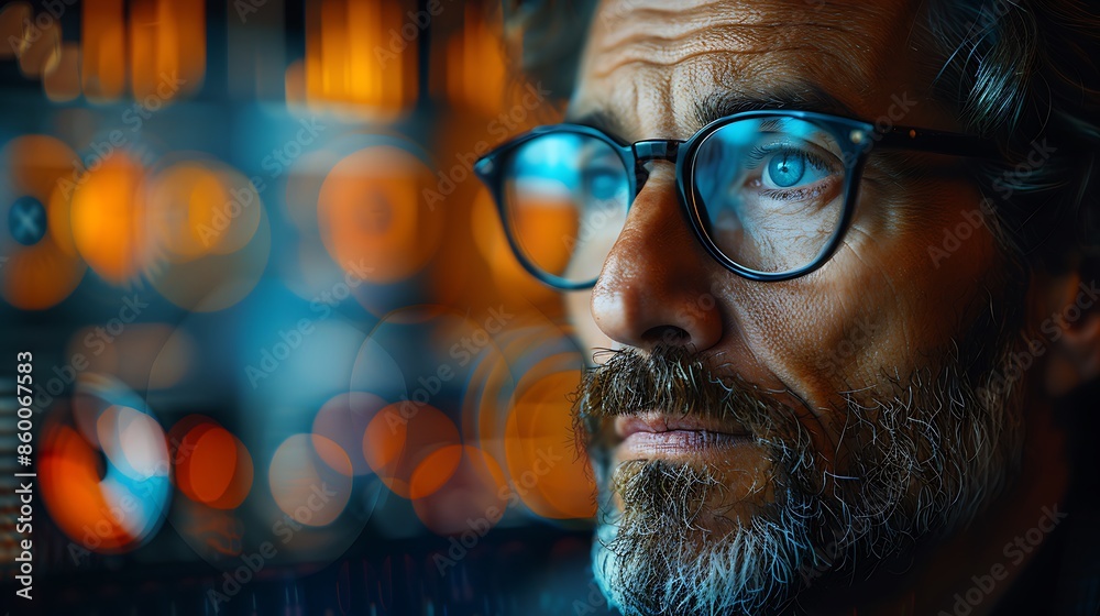 Realistic scene of a financial advisor advising a client on investment ...