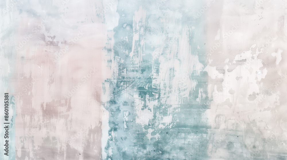 Rustic Textured Wall with Vintage Pastels Color Washing Technique. Aged ...