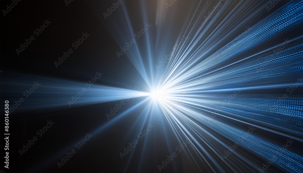 digital rays of hope a soft ray of light with a subtle volumetric ...