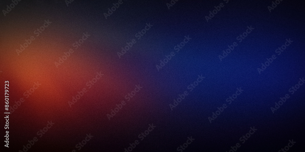 Dramatic gradient background blending rich red and deep blue hues ...