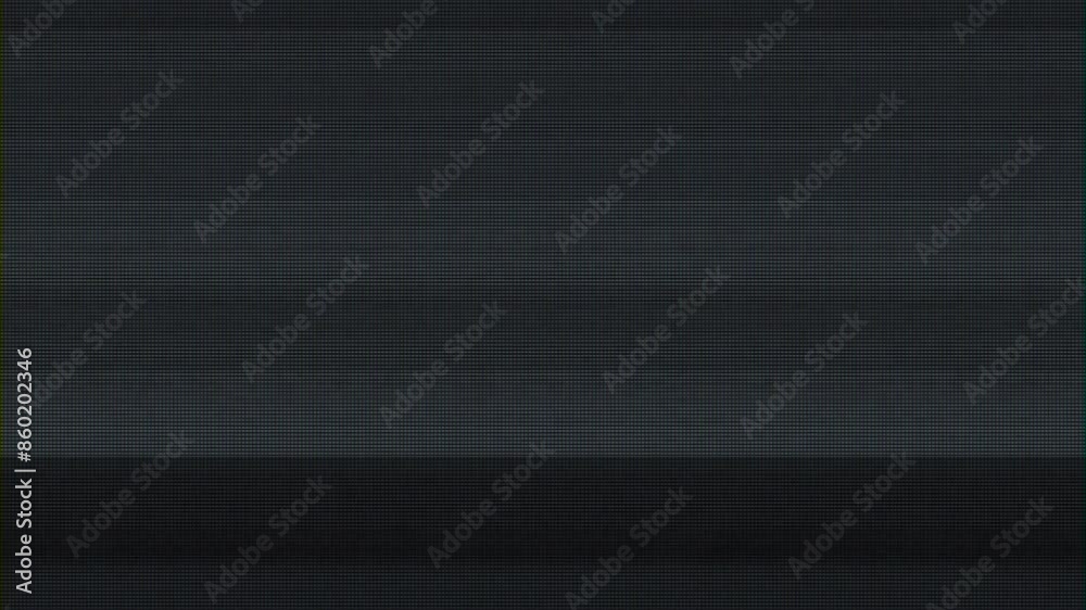 TV Noise Footage, analog signal with bad interference. VHS defects ...