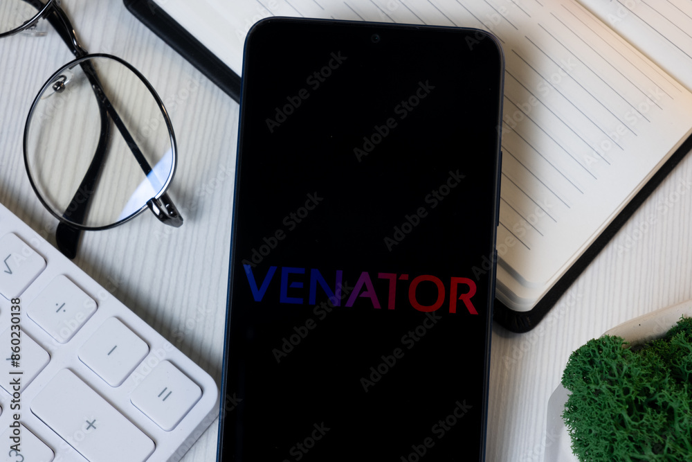 New York, USA - 11 June 2024: Venator Materials Logo on Phone Screen ...