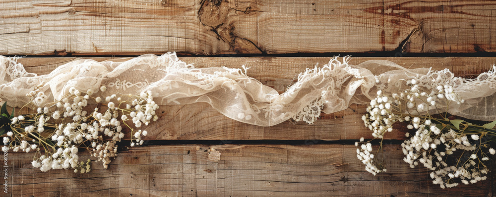 Rustic barn wedding mockup card background with a weathered wood ...