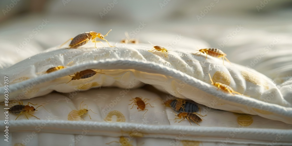 Uncovering Bed Bugs Under Lifted Mattress A Sign of Potential ...