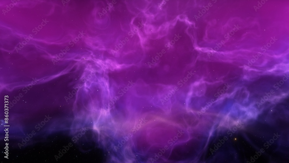 red-violet nebula in outer space, horsehead nebula, unusual colorful ...