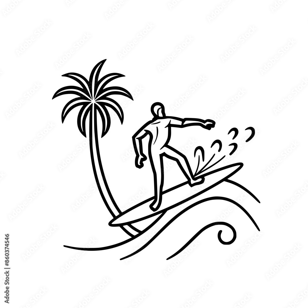 Surfing Svg, Surfboard Svg, Surf Clipart, Surfer Man Svg, Surf Svg ...