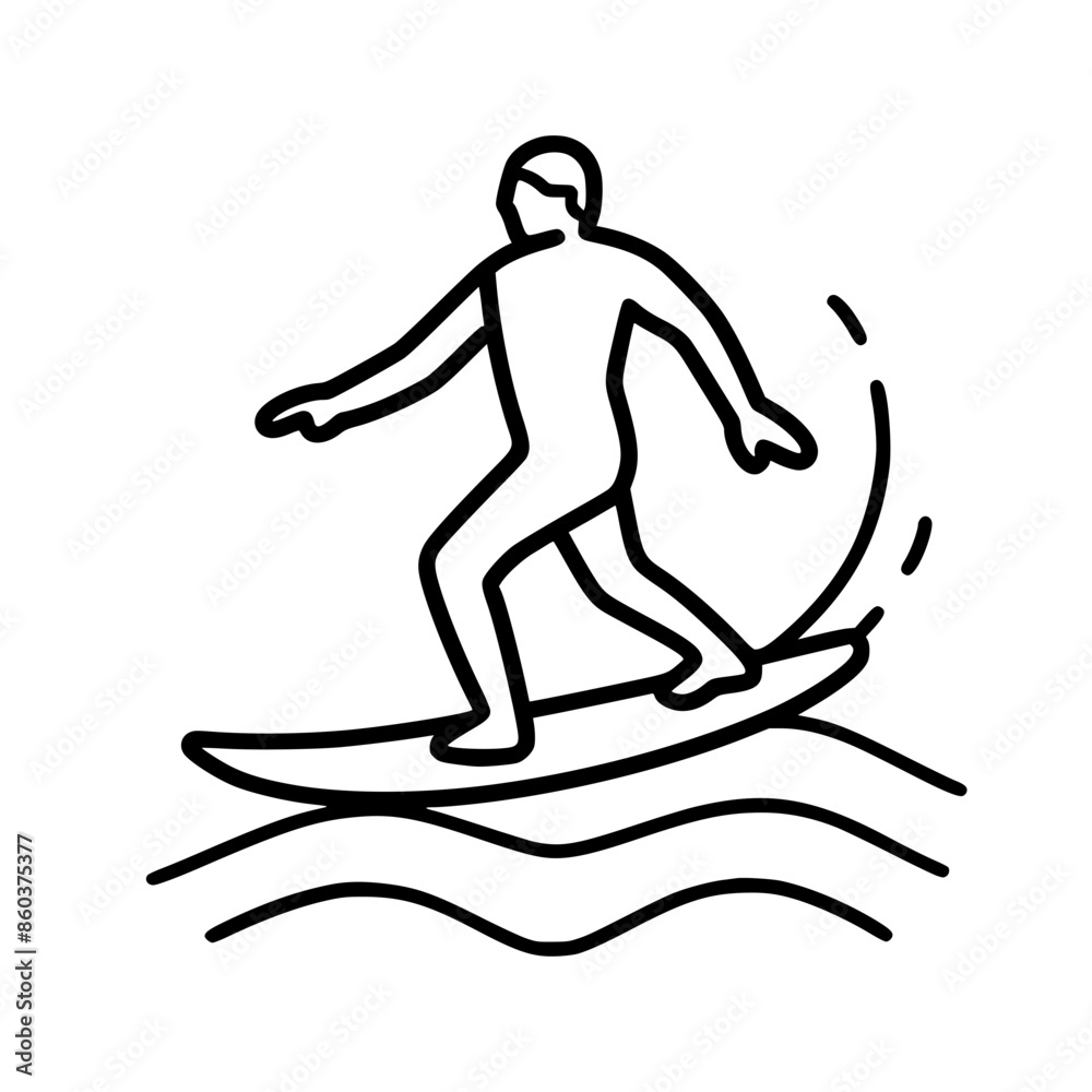 Vetor de Surfing Svg, Surfboard Svg, Surf Clipart, Surfer Man Svg, Surf ...