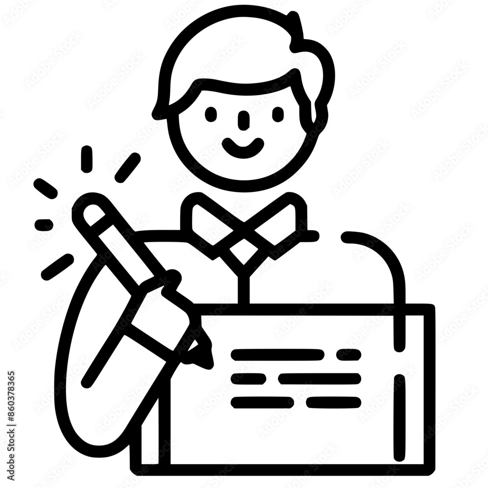 Vetor de teacher icon, teacher svg, school svg, teach svg, back to ...