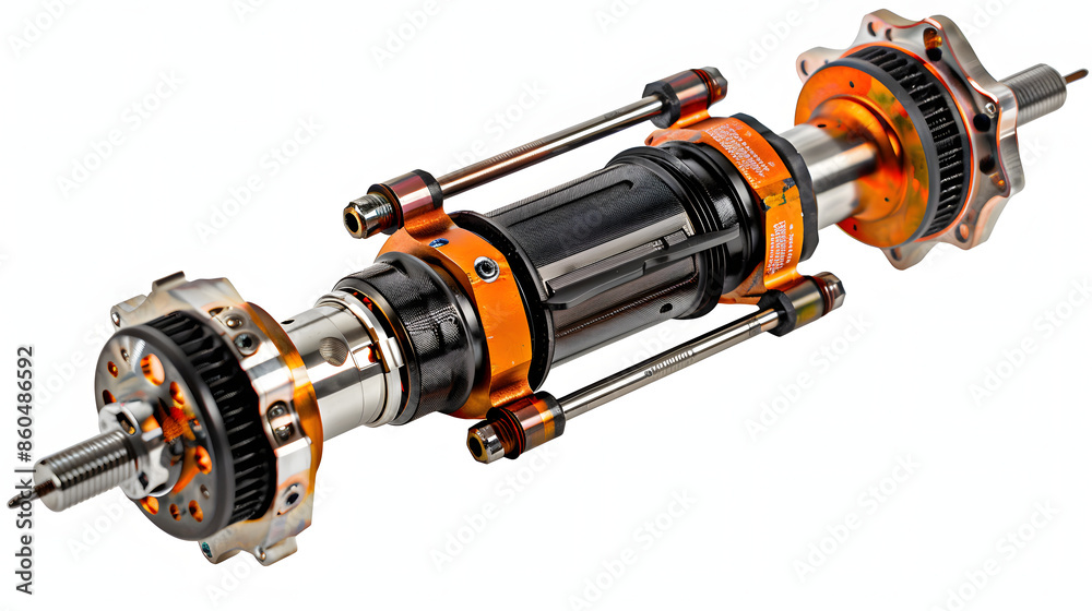 dc motor mostly used in dvd players and drivers with its back part ...