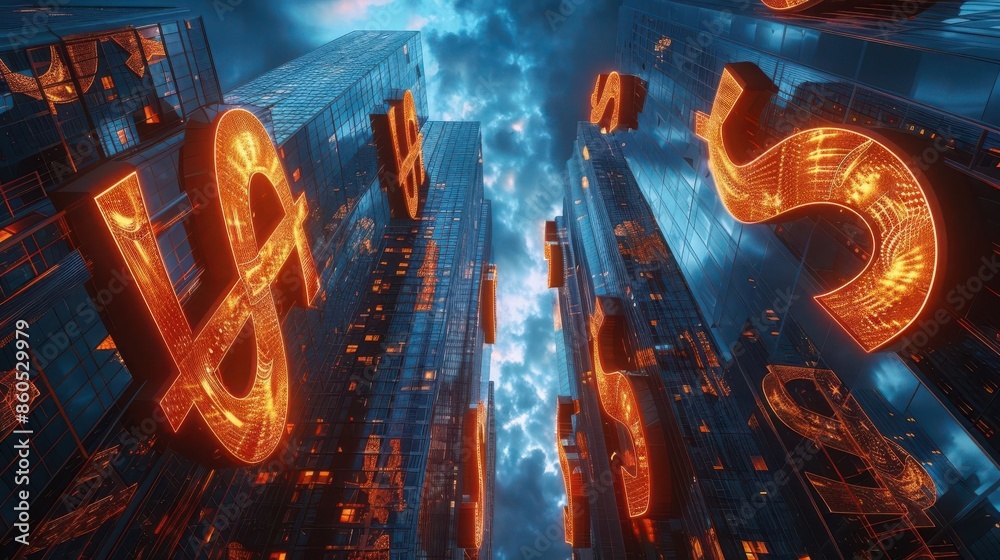 Sure, here is a description for a burning sign: A fiery sign with ...