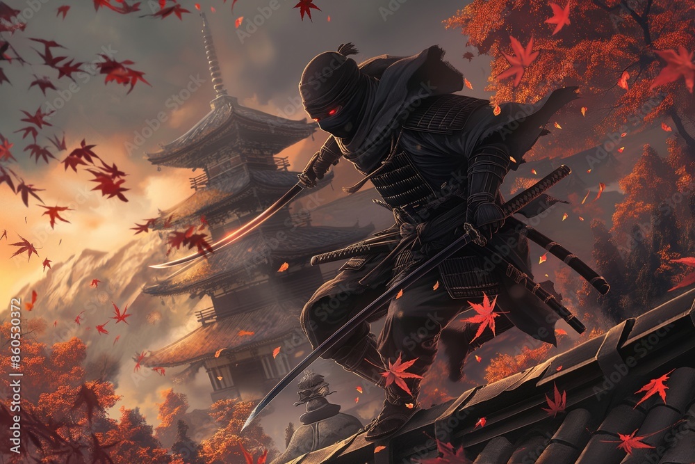 Ninja background closeup, Ninja, background, closeup, ninja mask, ninja ...