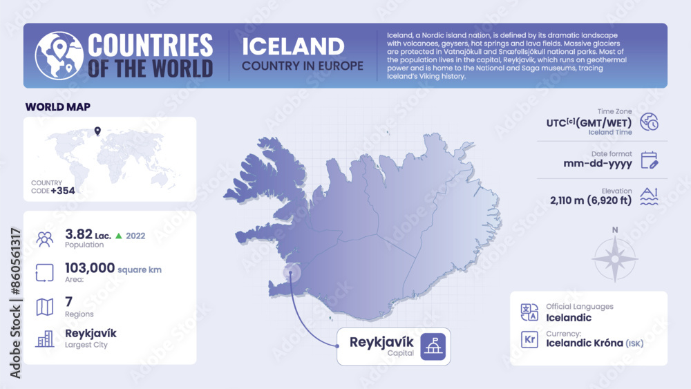 Iceland Map Detailed Insights on Geography, Population and Key Facts ...