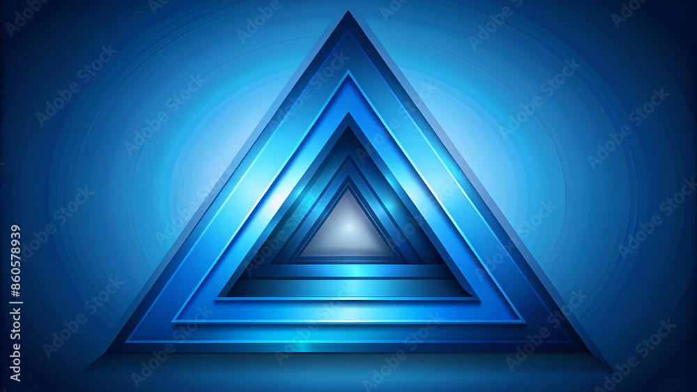 Abstract Blue triangle shape vector background for corporate concept ...