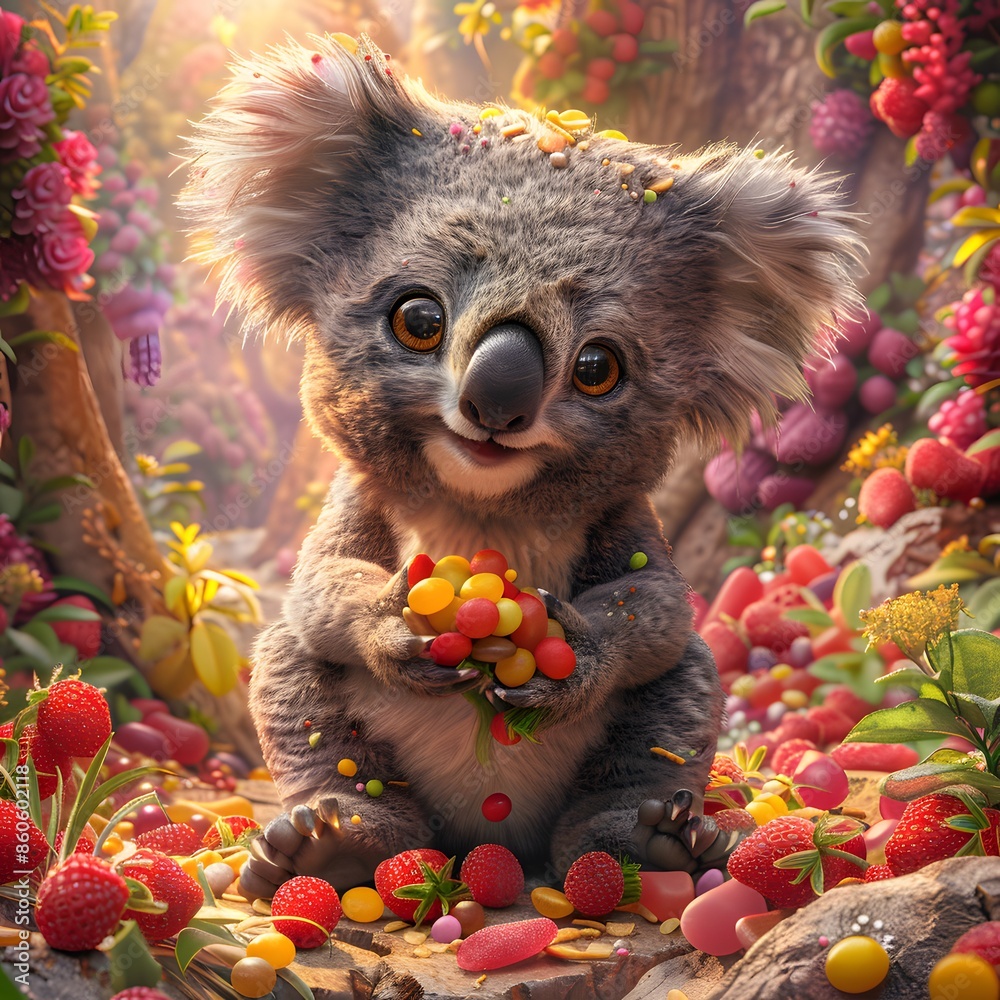 The Milk Chocolate Koalas Candy Adventure, Write about a koala made of ...