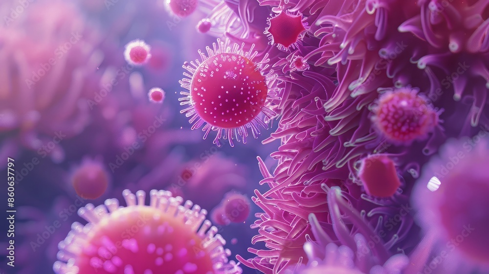 Microscopic view of Shigella bacteria causing dysentery Stock ...