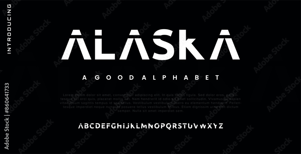 Alaska calligraphy alphabet small lettering a to z font family Stock ...