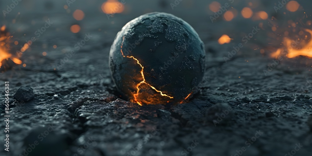 Global warming leads to complete destruction of Earth due to burning ...