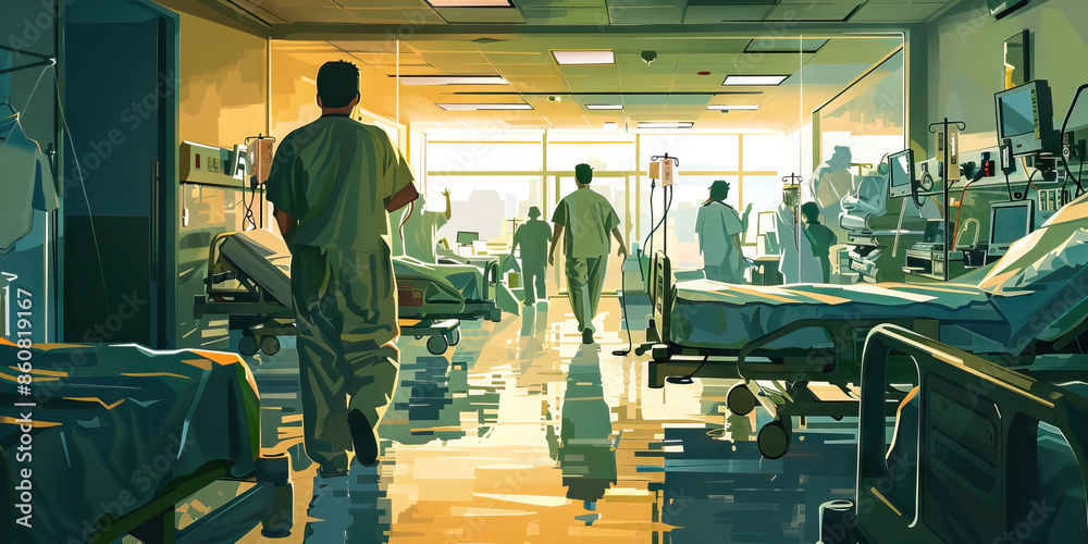 In the ER, chaos reigns supreme, but amidst the fray, there are heroes ...