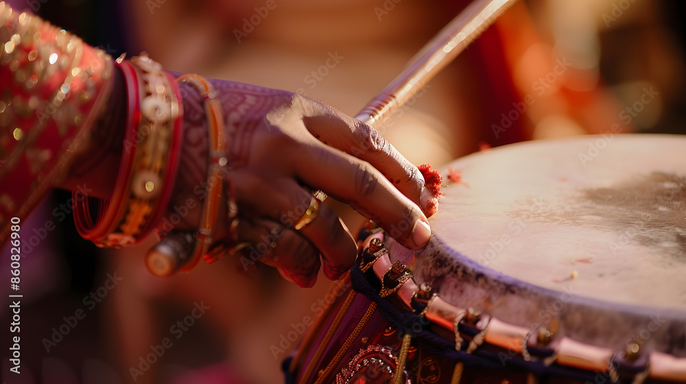 Indian wedding shehnai drums playing during wedding ceremony Ths ...