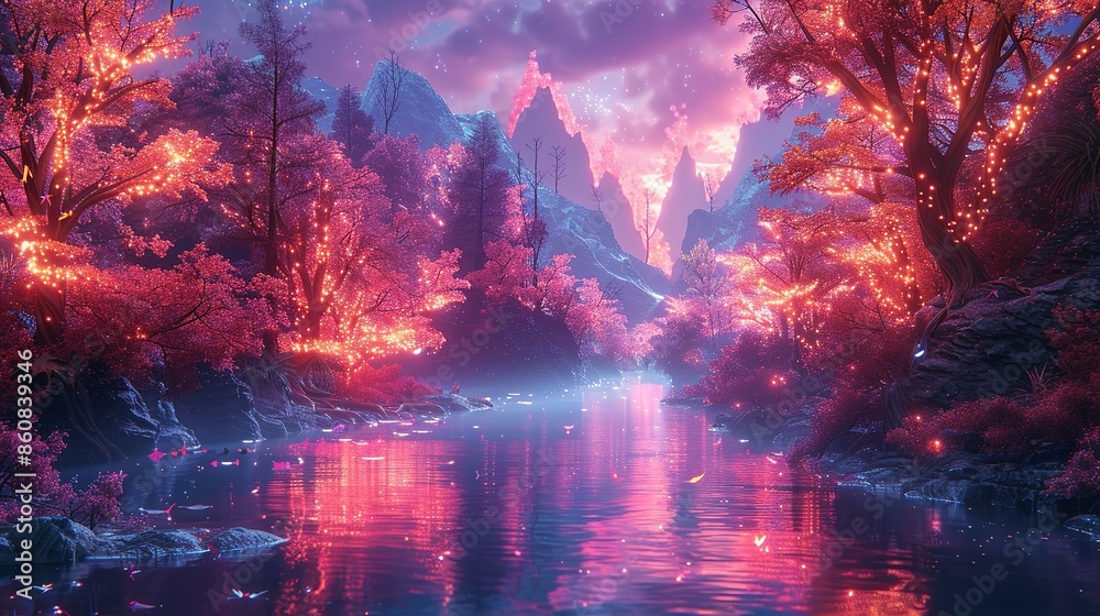 Journey through a dreamscape where endangered species coexist in a ...