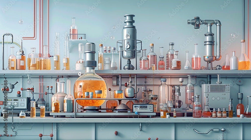 Explain HPLC (High-Performance Liquid Chromatography) principles with ...