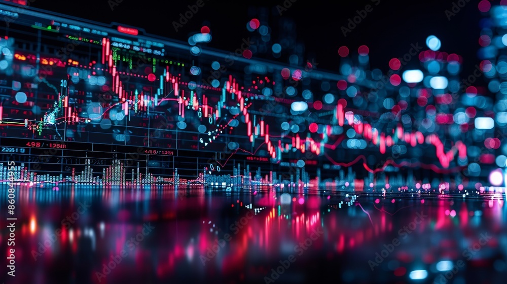Explore Elliott wave patterns with charts illustrating market cycles ...