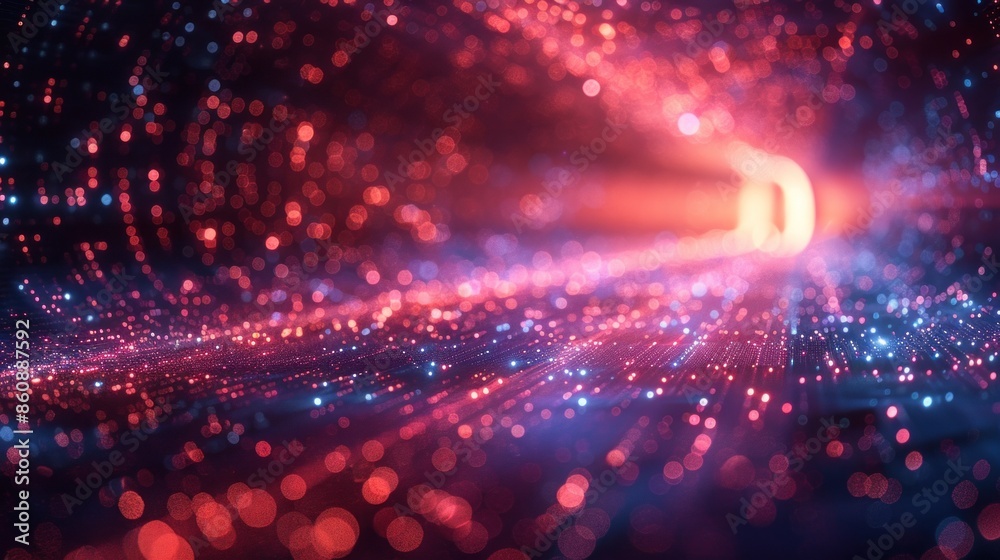 Convey the essence of technological elegance as the Cyber Light Line ...