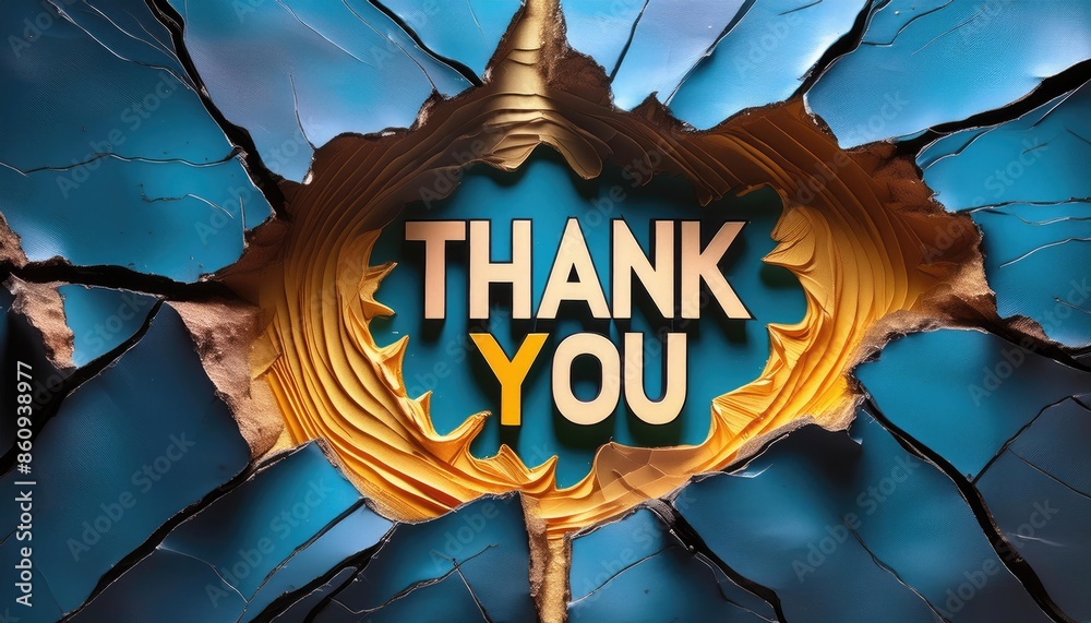 Thank you images, torn paper cracked hole texture background with 3d ...