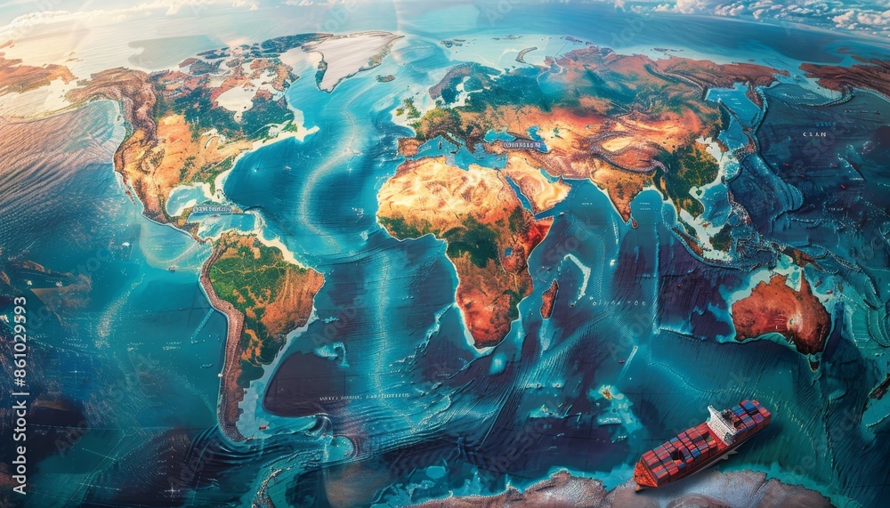 Exploring global trade mapping essential shipping routes and supply ... Exploring global trade mapping essential shipping routes and supply ...