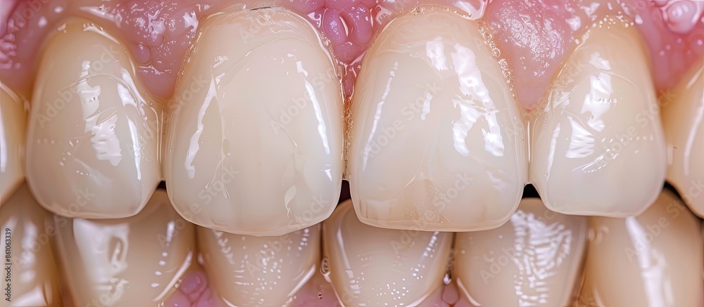 Tooth coloured fillings to close space in the front teeth, before and ...