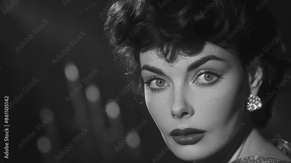 Document the elegance of a 50s woman her poised demea 79f7ece8-9b78 ...