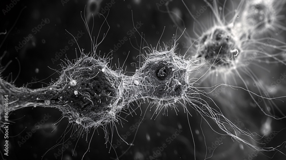 High-resolution TEM: actin and spectrin crosslinking, emphasizing their ...