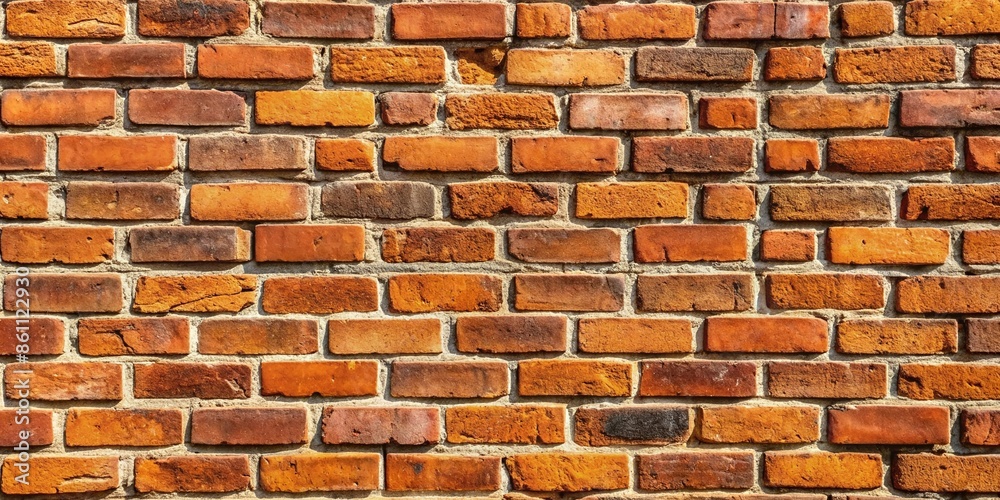 Rustic Brick Wall Texture for Architectural and Design Projects Stock ...