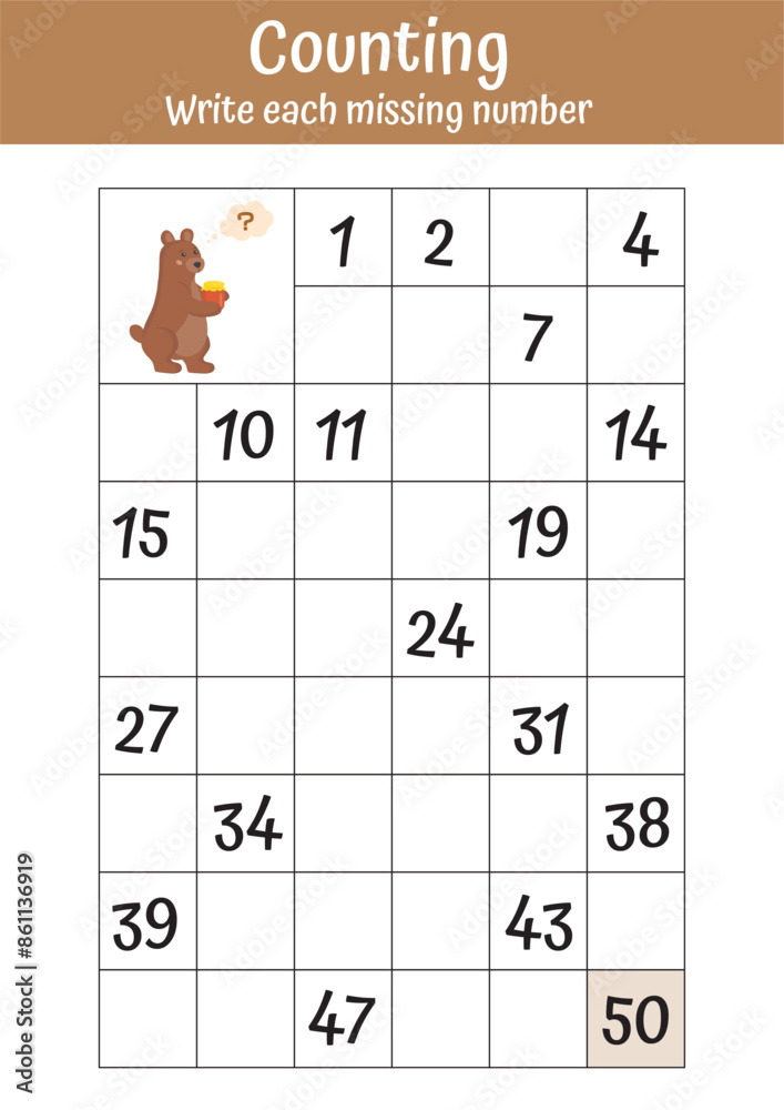 Math worksheets for school education. Mathematics educational how many ...