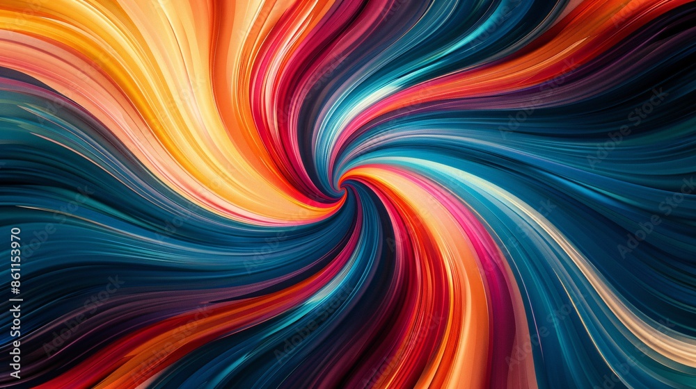Comic-inspired swirl effect background, featuring abstract patterns for ...