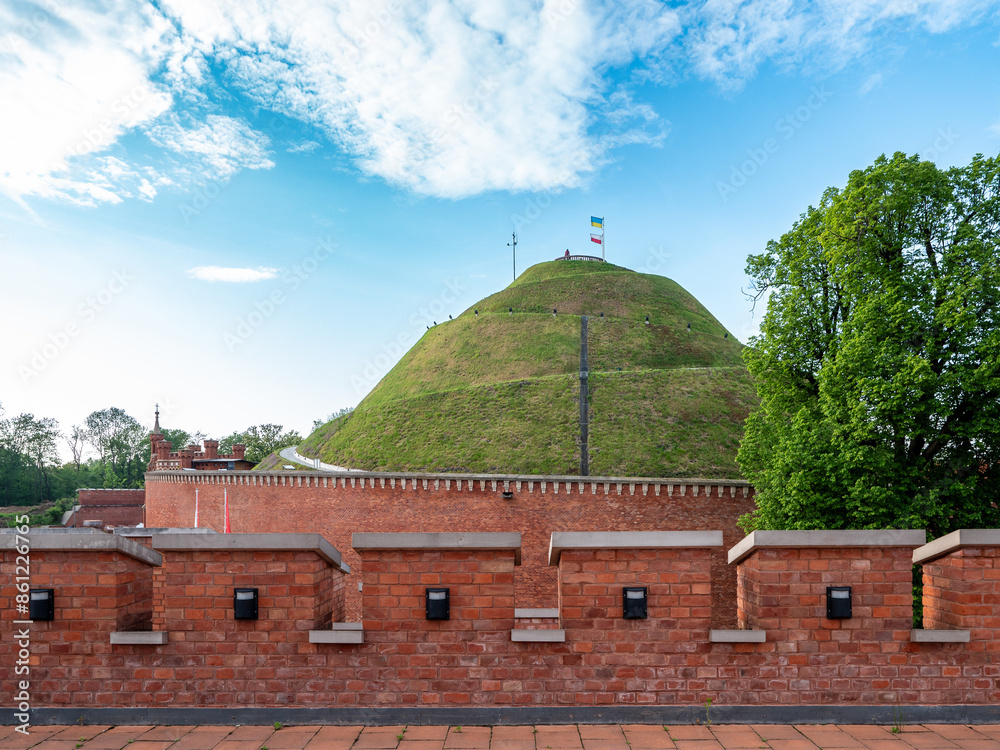 Kościuszko's mound (Kopiec Kosciusko) is one of the four mounds in ...