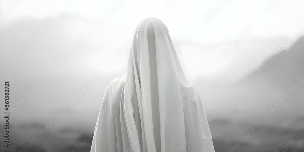 Unveiling hidden pain and remnants of vanished life in silence. Concept ...