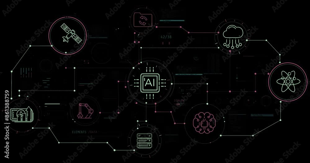AI-powered process management system with flowchart and digital ...