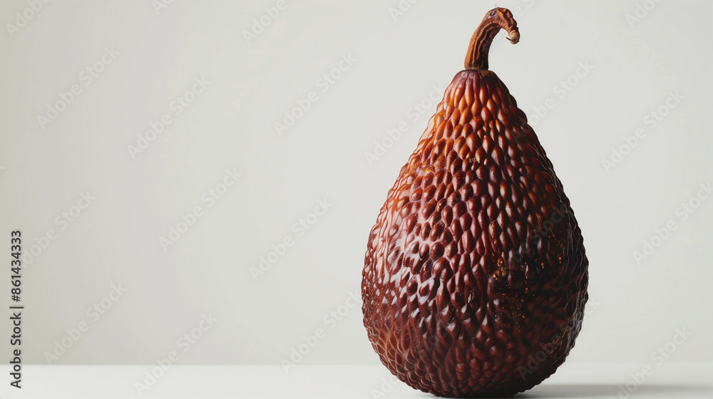 One Salak snake fruit exotic tropical spiky orange red texture template ...