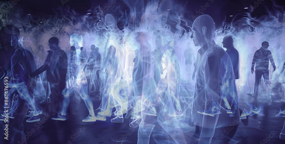 We are living alongside multiple dimensions - Layers of transclucent ...