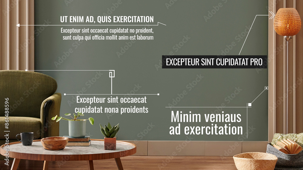 Stylish Call Out Titles Stock Template | Adobe Stock