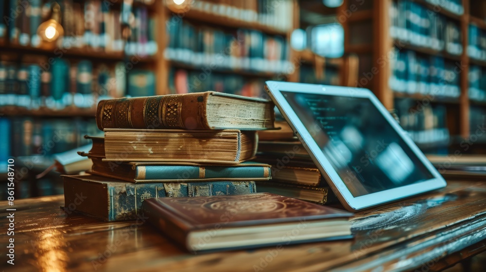 E-Library Access: students accessing an extensive e-library on their ...