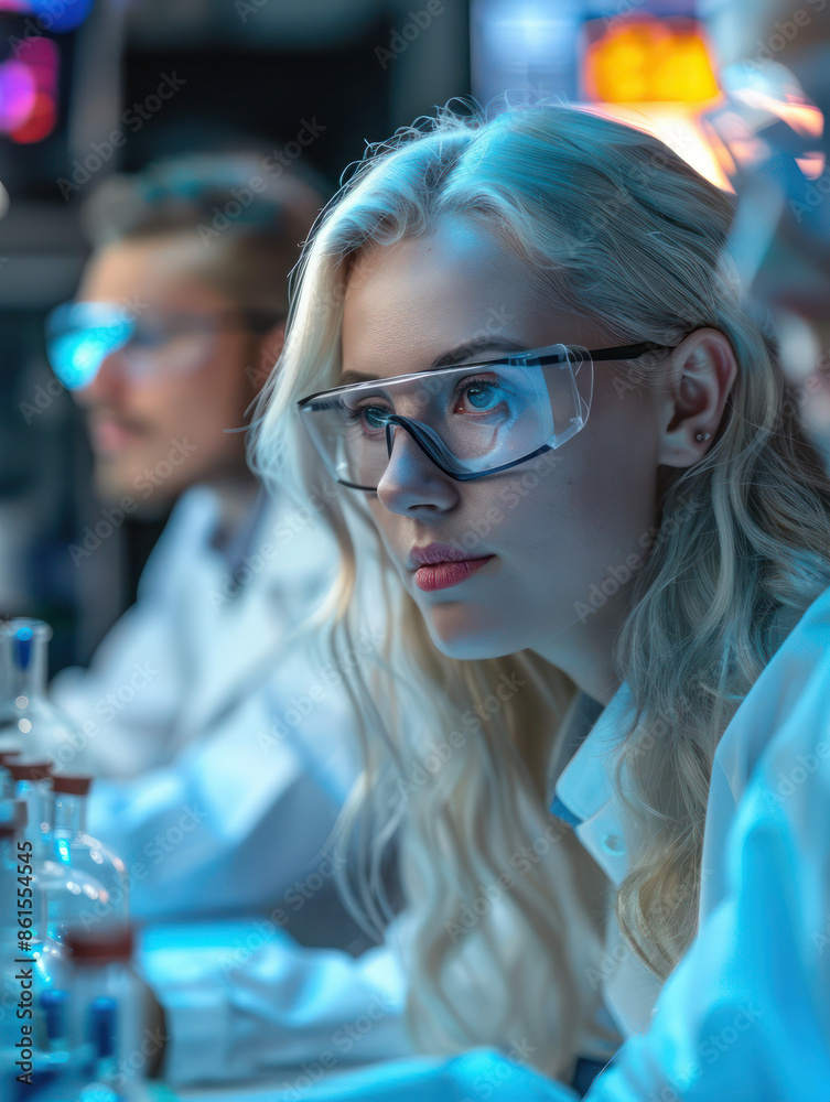 Team of Scientists Reviewing Clinical Trial Findings for High Impact ...