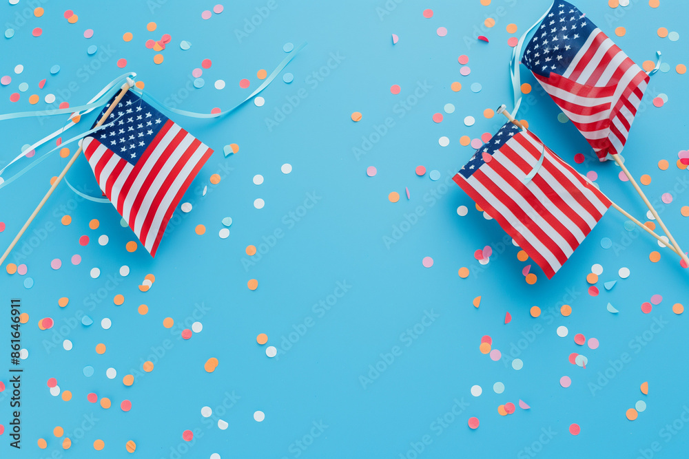 Celebrate Presidents Day with a patriotic banner mockup featuring ...