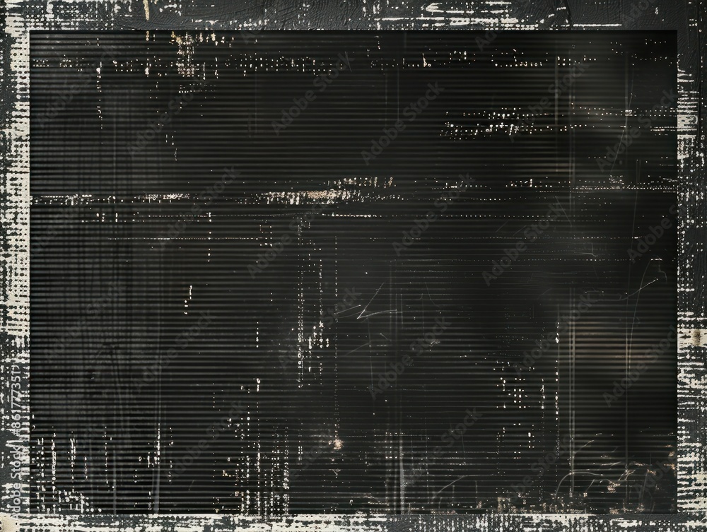 vintage horizontal scanlines with vignette border retro cctv or vhs ...