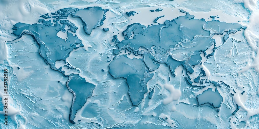 Visualizing Ocean Currents and Climate on a World Map with Ambient ...