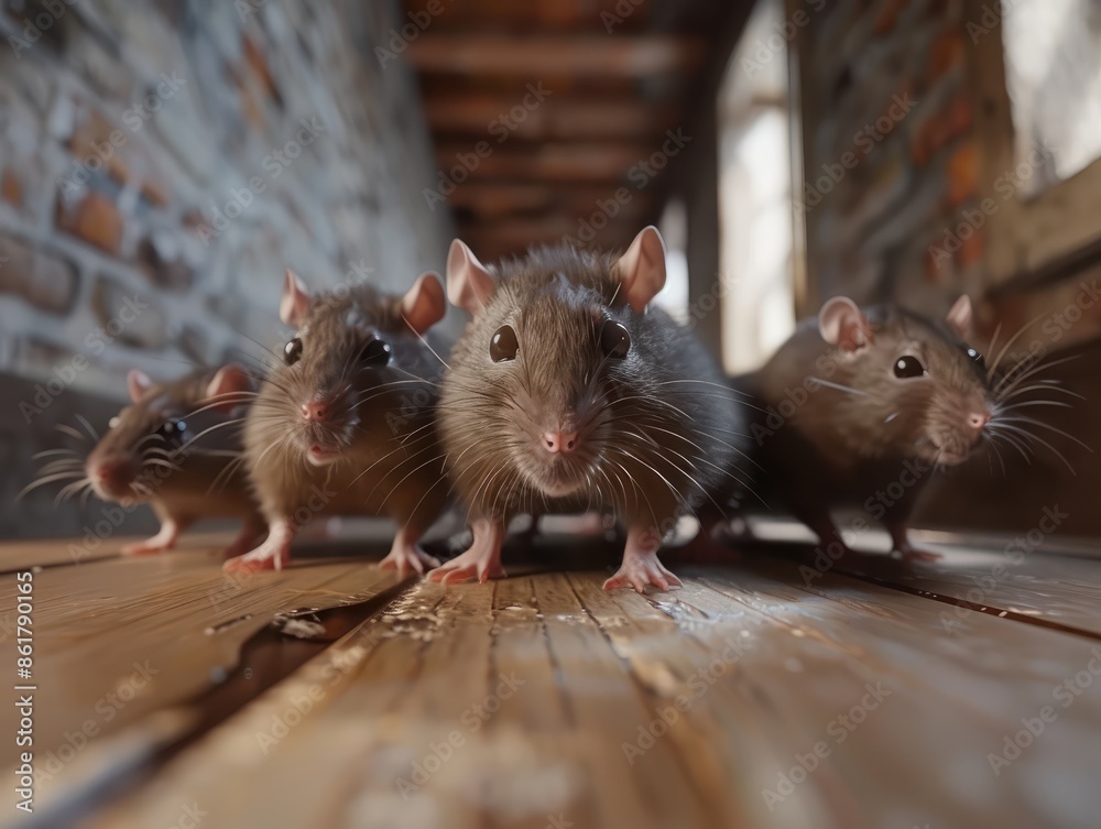 Rat infestation poses a significant issue. Concept Pest Control ...